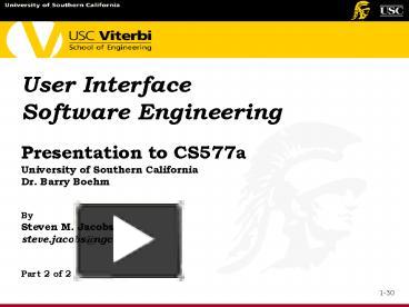 PPT – User Interface PowerPoint presentation | free to view - id: 70420 ...