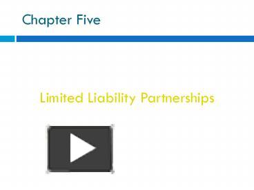 PPT – Chapter Five PowerPoint presentation | free to view - id: 705618 ...