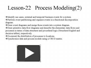 Identify use cases, external and temporal business events for a system ...
