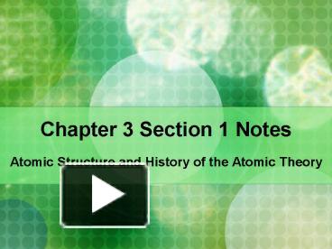 PPT – Chapter 3 Section 1 Notes PowerPoint presentation | free to ...