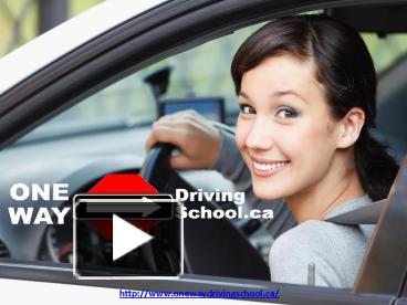 Driving instructor in London Ontario presentation | free to download