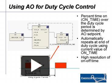 PPT – Using AO for Duty Cycle Control PowerPoint presentation | free to ...