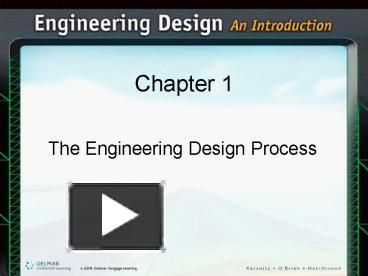 The Engineering Design Process presentation | free to view