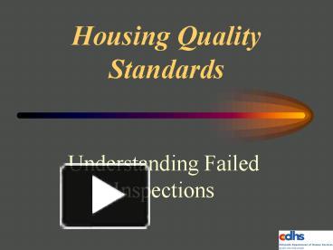 Housing Quality Standards presentation | free to view