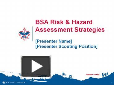 PPT – BSA Risk PowerPoint presentation | free to download - id: 70e3a5 ...