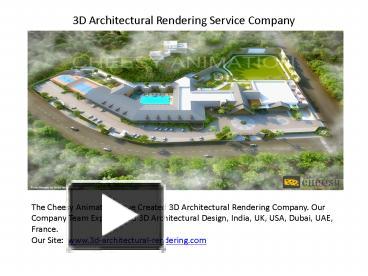 PPT – 3D Architectural Rendering Service Company PowerPoint ...