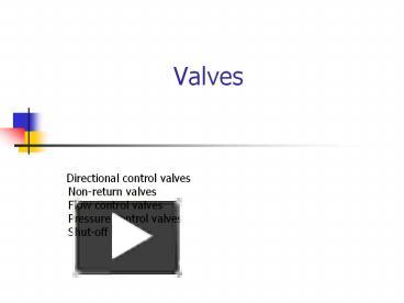 Valves presentation | free to download
