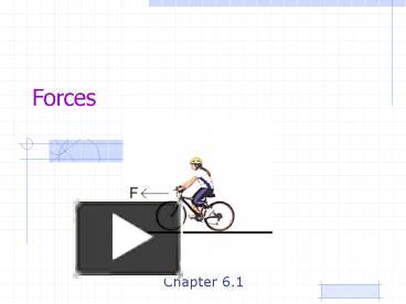 Forces presentation | free to download