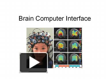 Brain Computer Interface presentation | free to download