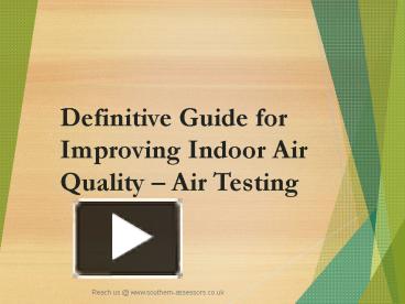 Definitive Guide for Improving Indoor Air Quality – Air Testing ...