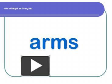 PPT – arms PowerPoint presentation | free to view - id: 715ef-ZDc1Z