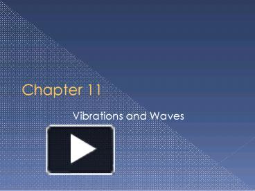 PPT – Vibrations and Waves PowerPoint presentation | free to download ...