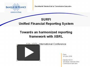 PPT – SURFI PowerPoint presentation | free to download - id: 71d15e-MjlhZ