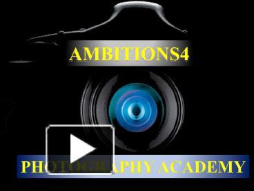 full details of photography course advanced photography class ...