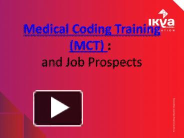 PPT – Medical Coding Training with 100% placement assistance PowerPoint ...