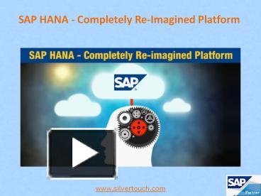 SAP HANA - A Robust In-Memory Computing Platform presentation | free to ...