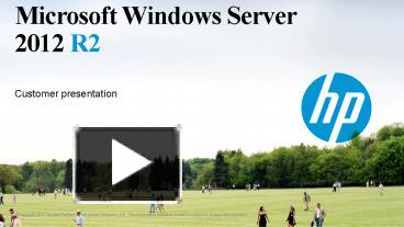 Installing and Configuring Windows Server 2012 presentation | free to ...