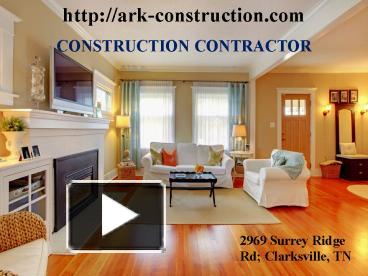 PPT – Home Additions, Kitchen, Bathroom Remodeling, Building Contractor ...