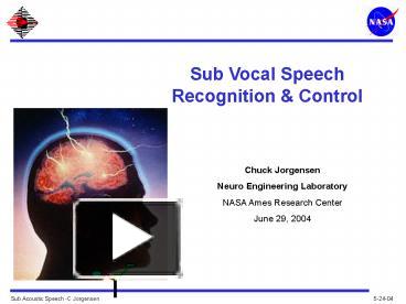 Intelligent Flight Control presentation | free to view