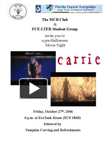 PPT – The MCB Club PowerPoint presentation | free to view - id: 722d48 ...