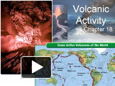 PPT – Volcanic Activity PowerPoint presentation | free to view - id ...