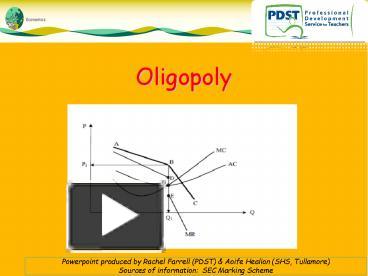 Oligopoly presentation | free to download
