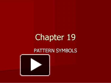PATTERN SYMBOLS presentation | free to view