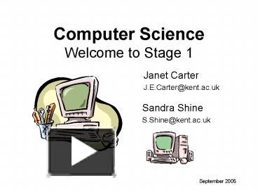 PPT – September 2005 PowerPoint presentation | free to download - id ...