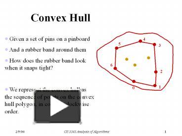 PPT – Convex Hull PowerPoint presentation | free to download - id ...