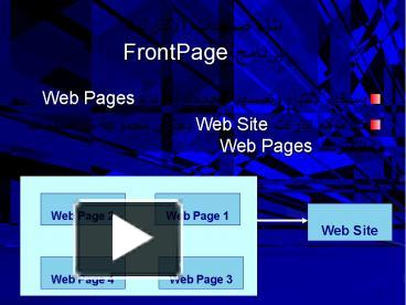 PPT – ???? ????? ???????? ?????? FrontPage PowerPoint presentation ...