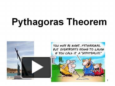 Pythagoras Theorem presentation | free to download
