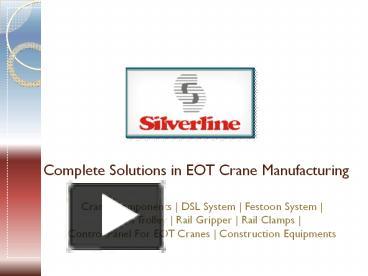 PPT – DSL System Manufacturers | Crane DSL System Suppliers PowerPoint ...