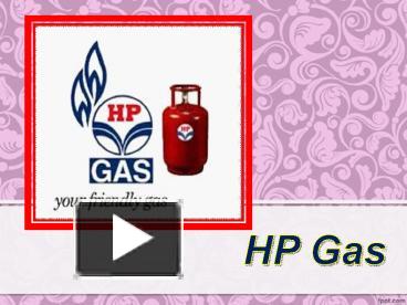 HP Gas Booking Process presentation | free to download