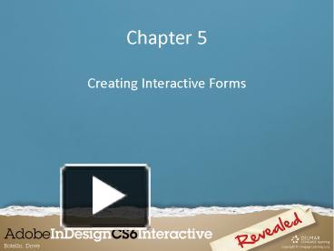 PPT – Creating Interactive Forms PowerPoint presentation | free to ...