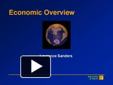 Economic Overview presentation | free to view