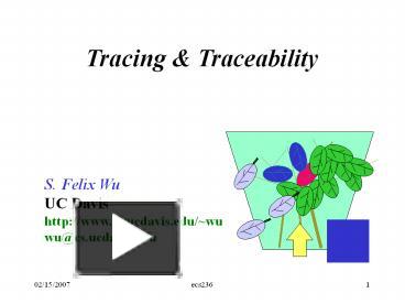 PPT – Tracing PowerPoint presentation | free to download - id: 7322f6-NTk5N
