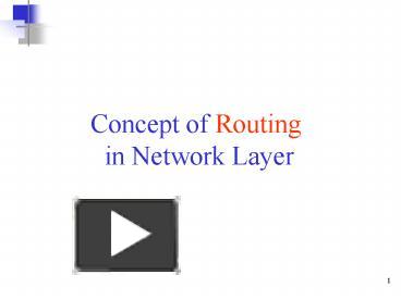The Network Layer presentation | free to view