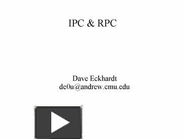 IPC presentation | free to download