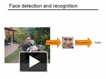 Face detection and recognition presentation | free to download