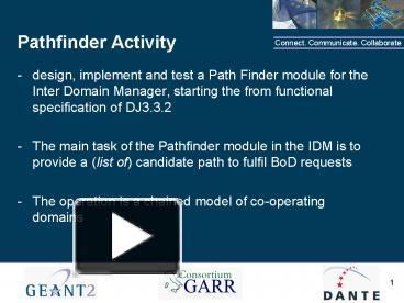 PPT – Pathfinder Activity PowerPoint presentation | free to view - id ...
