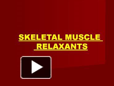 SKELETAL MUSCLE presentation | free to download