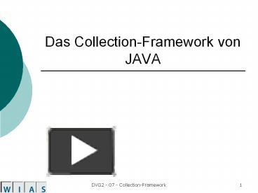 PPT – Das Collection-Framework von JAVA PowerPoint presentation | free ...