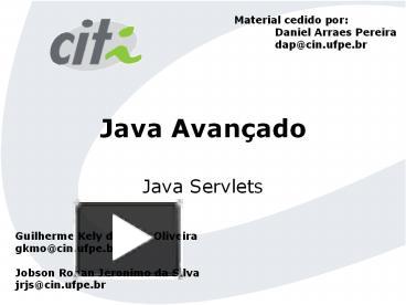 PPT – Java Avan PowerPoint presentation | free to download - id: 73723c ...