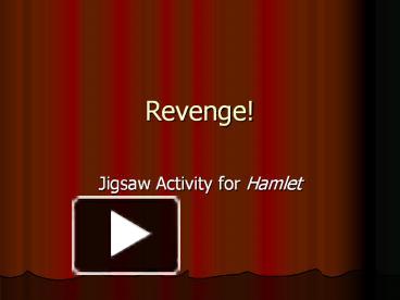 Revenge! presentation | free to download