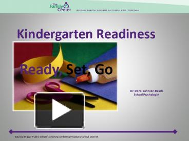 Ready, Set, Go presentation | free to view