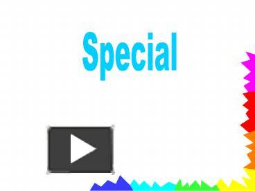 Special presentation | free to download