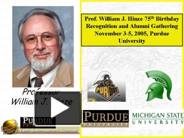 Professor presentation | free to download