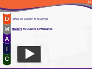 PPT – Measure Phase PowerPoint presentation | free to download - id ...