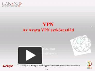 PPT – VPN Az Avaya VPN eszk PowerPoint presentation | free to download ...