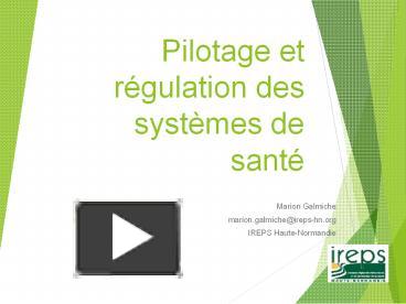 PPT – Pilotage et r PowerPoint presentation | free to download - id ...